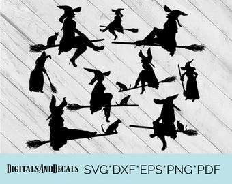 Witch svg | Etsy
