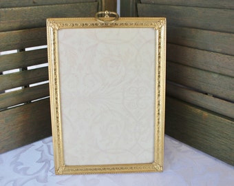 Gold metal frame | Etsy