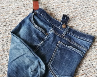 Denim handbag | Etsy