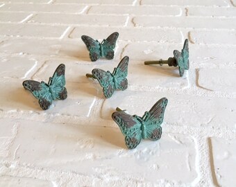 Butterfly knob | Etsy