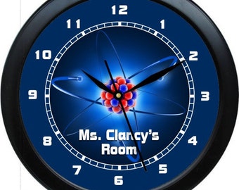 Science clock | Etsy