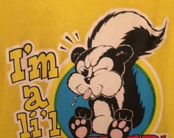 Skunk cartoon | Etsy