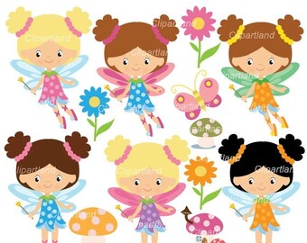 Fairy clip art | Etsy