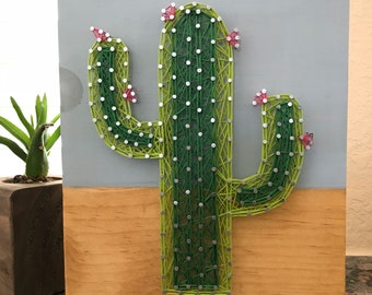 Cactus string art | Etsy