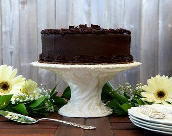 Pottery cake stand | Etsy