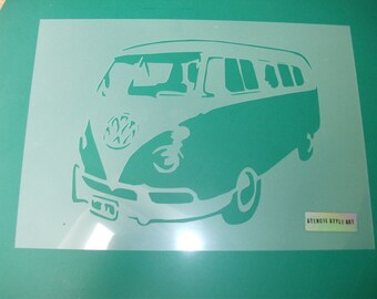 Camper stencil | Etsy