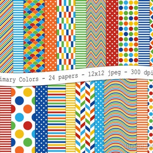 Primary colors | Etsy