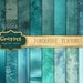 Turquoise Textures Digital Paper printable scrapbook paper