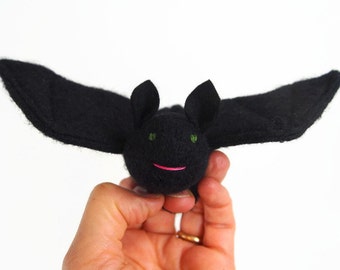 Bat puppet | Etsy