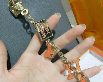 Hermes keychain | Etsy