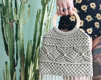 Macrame handbags | Etsy