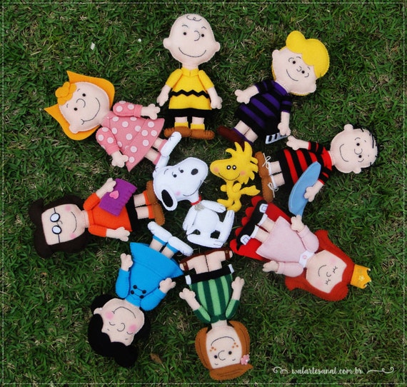Peanuts Characters PDF Pattern Charlie Brown Snoopy and