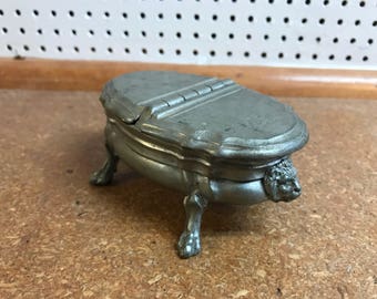 Vintage powder box | Etsy