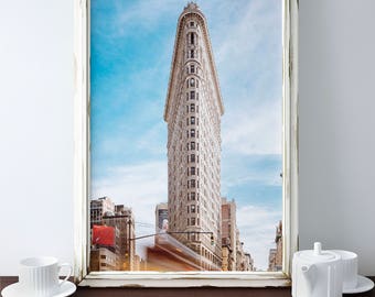 New York sketch Flatiron Building New York City Archival