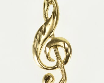 Metal Treble Clef Wall Silhouette 7.5 x 14