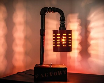 Vintage Gaming Pendant Light with Green Glass Cone Shade