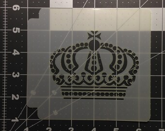 Crown stencil | Etsy