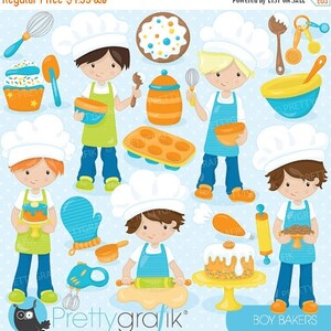 Baking clip art | Etsy