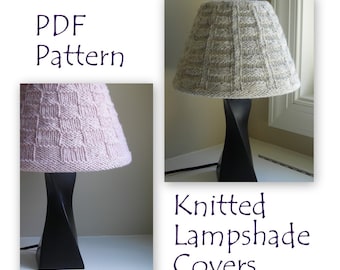 Knitted lampshade | Etsy