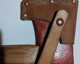 Leather Axe Shoulder Strap / Carry sling system