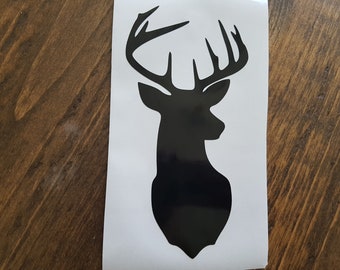 Deer vinyl decals | Etsy