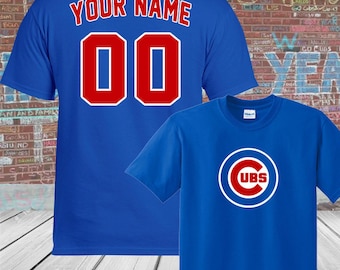 Chicago cubs tshirts | Etsy