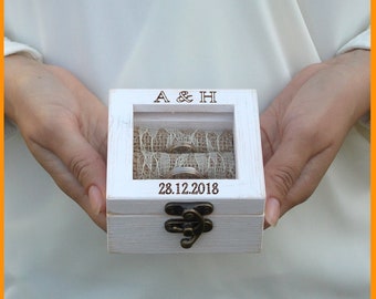 Wedding ring holder | Etsy