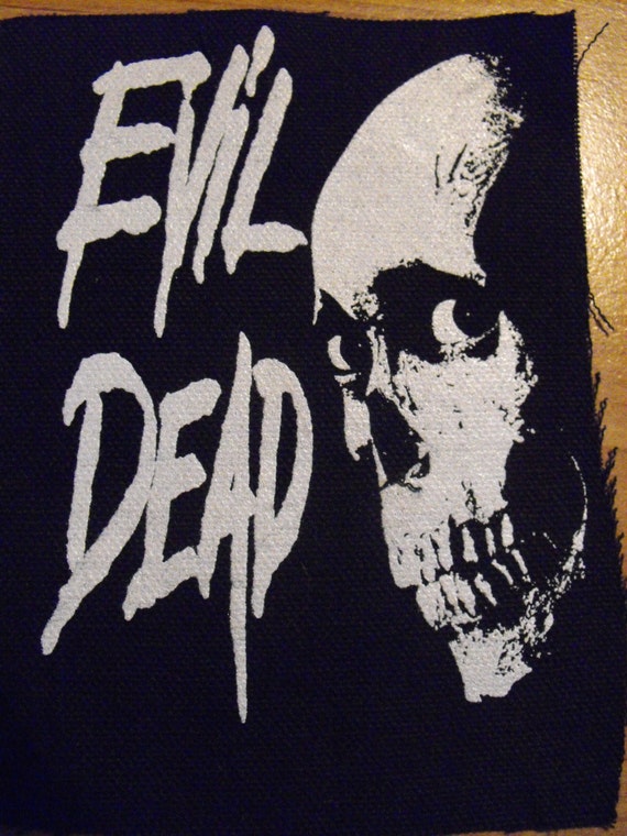 EVIL DEAD skull patch horror movie Free Shipping