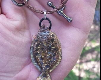 Flounder carving | Etsy