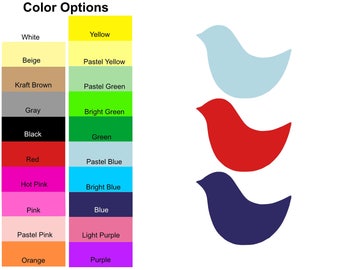 Bird cut outs | Etsy