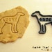 Greyhound Cookie Cutter Custom Treat Personalized Pet