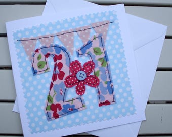 21st birthday card | Etsy