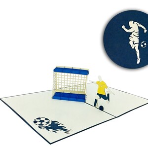 Football pop up card | Etsy