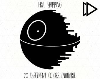 Death star decal | Etsy