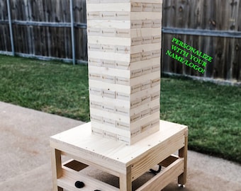 Wood stacking blocks | Etsy