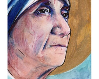 Mother teresa icon | Etsy