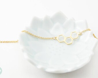 Geometric Bangle Bracelets in Gold Silver Rose Gold