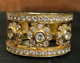 Estate diamond ring | Etsy