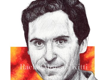 Creepy drawing | Etsy