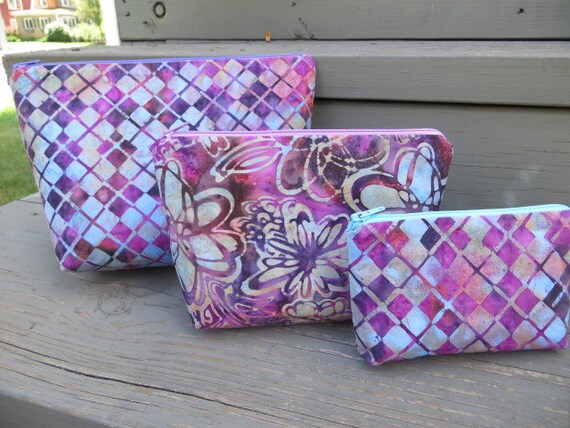Items similar to Instant Download - PDF Sewing Pattern - Zip Pouches ...