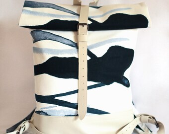 Rolltop backpack | Etsy