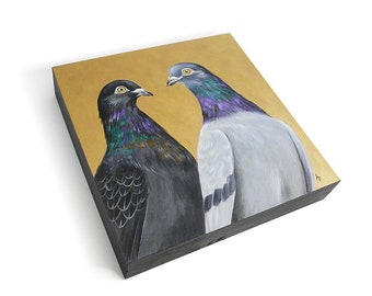 Dove painting | Etsy