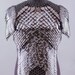 Chainmail & Scale mail Top with Shoulder Armor Costume