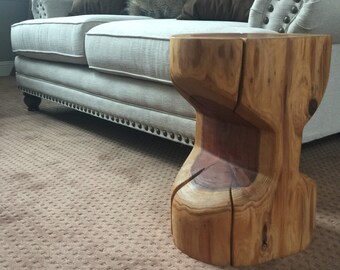 Tree stump table | Etsy