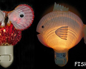 Seashell lights | Etsy