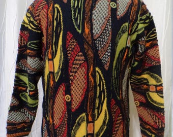 Coogi style sweater | Etsy