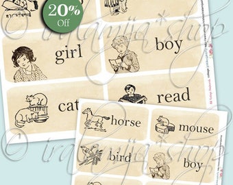 Printable flashcards | Etsy