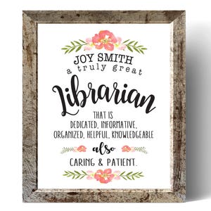 Gifts for librarians | Etsy