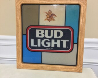 Bud light sign | Etsy