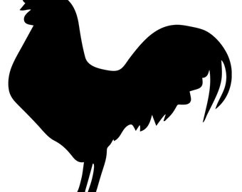 Rooster stencil | Etsy